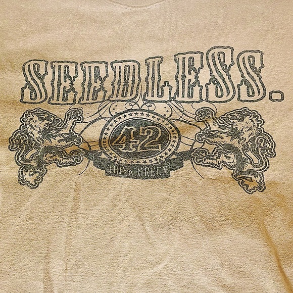 Seedless | Shirts | Mens Vintage Seedless Tee | Poshmark